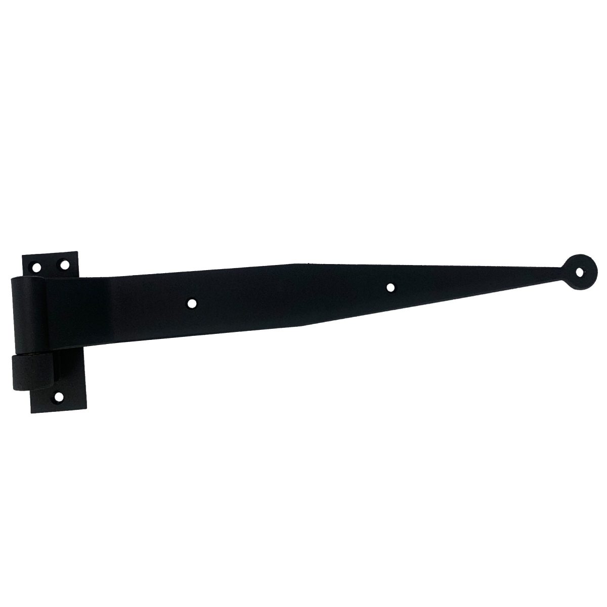 12 Inch Stainless Strap Hinge - 1.5" Offset - John Wright