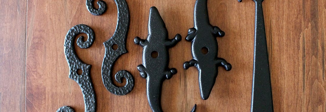 John Wright | Cast Iron Hardware | Shutter Hardare | Cast Iron Steamers